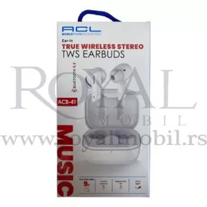 Bluetooth slusalice ACL ACB-41 (ear-in) bela - Royalmobil