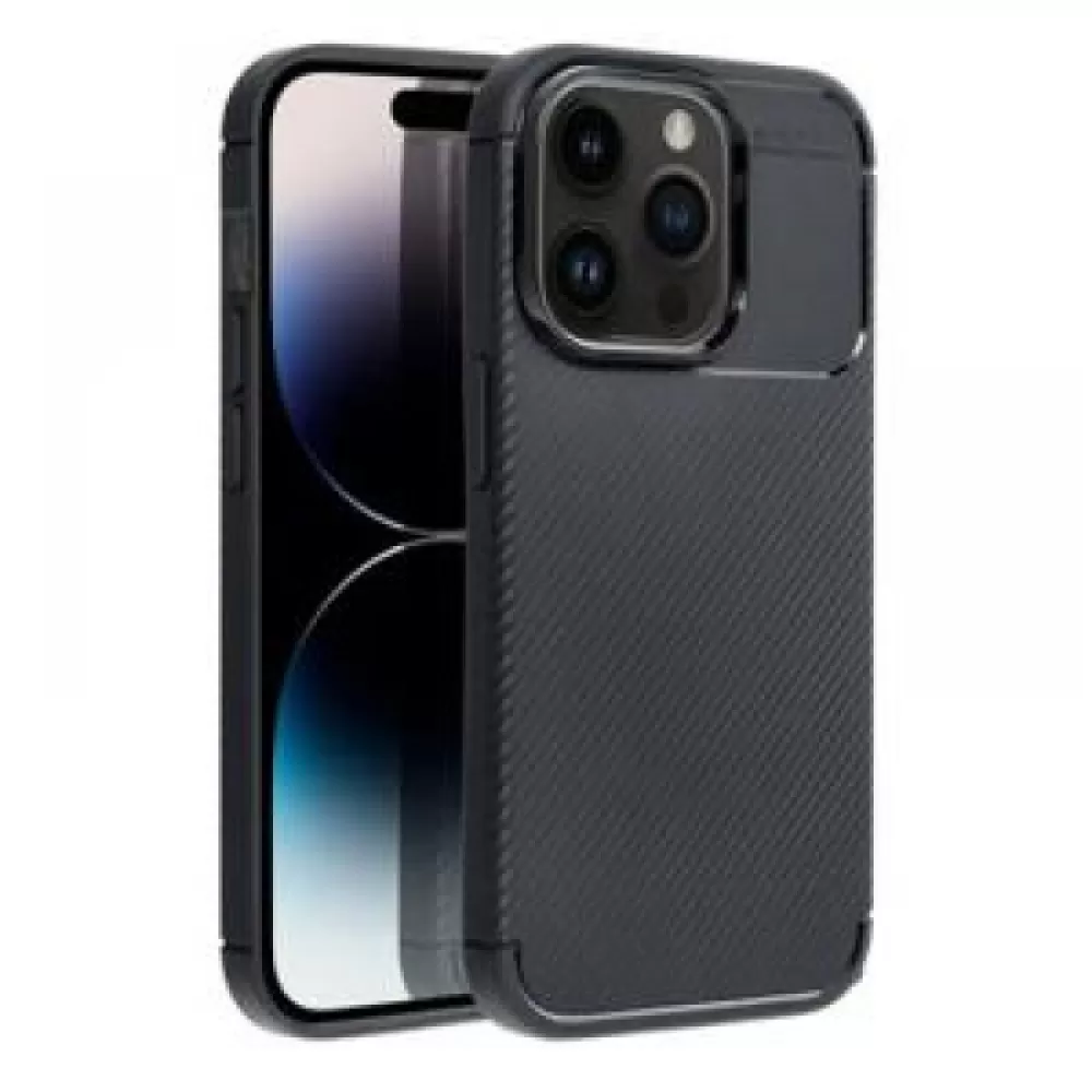 Silikonska futrola AUTO FOCUS LINE (carbon premium) za Xiaomi Redmi ...