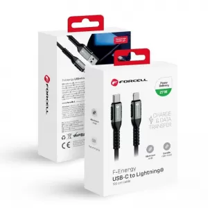 FORCELL kabal (kabl) F-ENERGY C259 Type C na Lightning PD 3A 27W 1,2 m ...